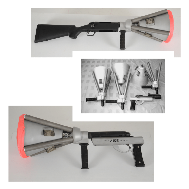 Net Guns - Ace Live Animal Capture - quality net guns for animal ...